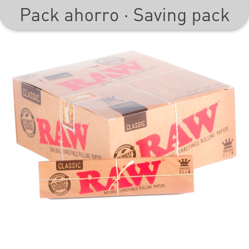 Raw King Size Slim Classic Paper